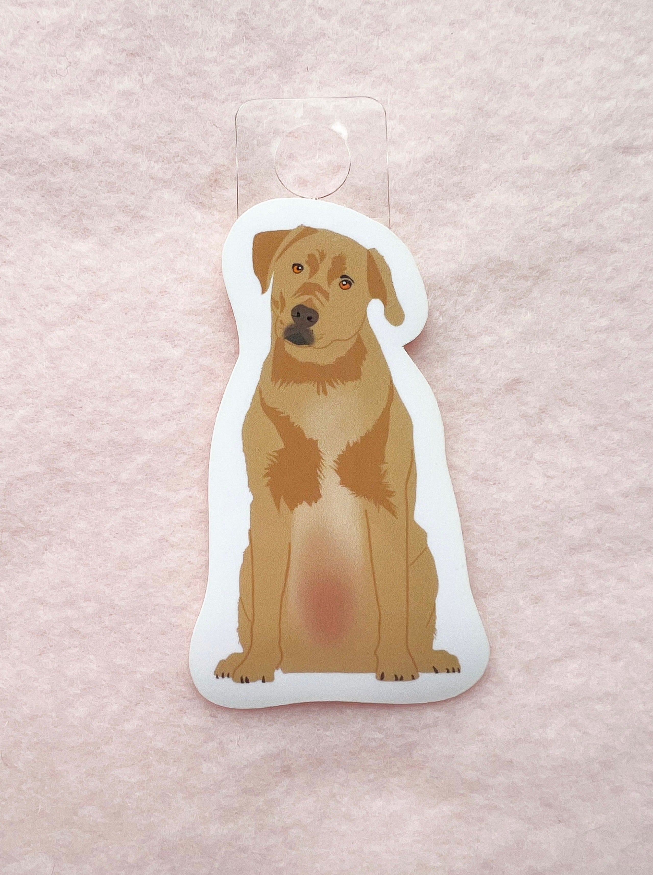 Yellow Lab Sticker - Our Cheery Corner