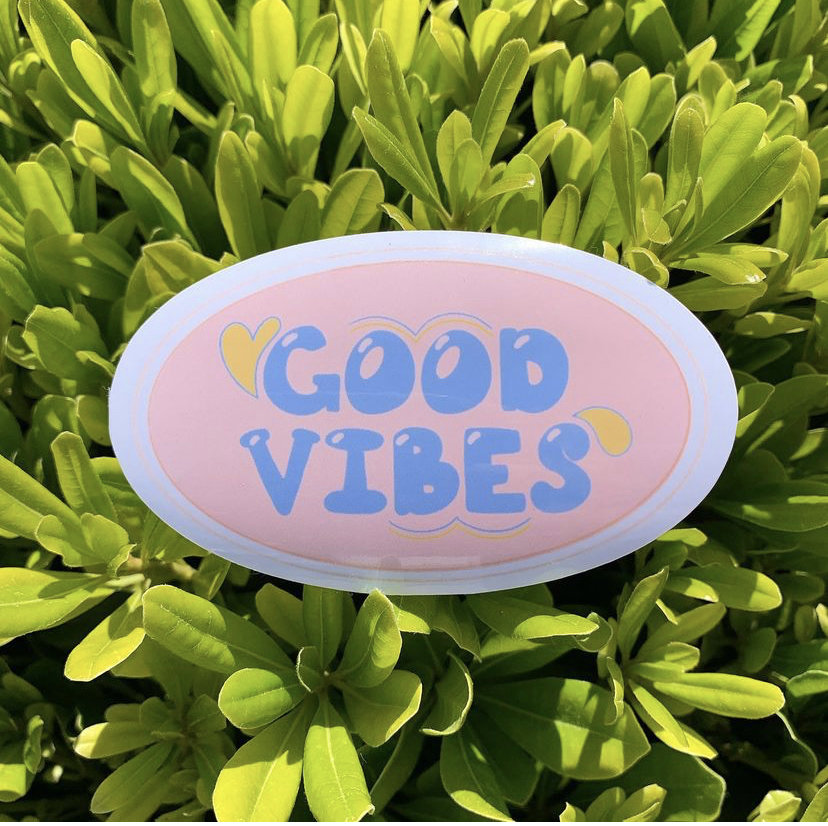 Good Vibes Sticker - Our Cheery Corner